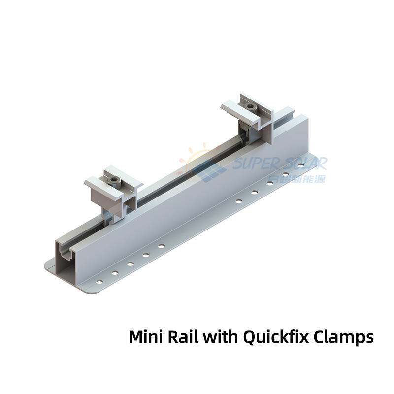 Super Solar - Mini Rail for Solar Panel Mounting Solution